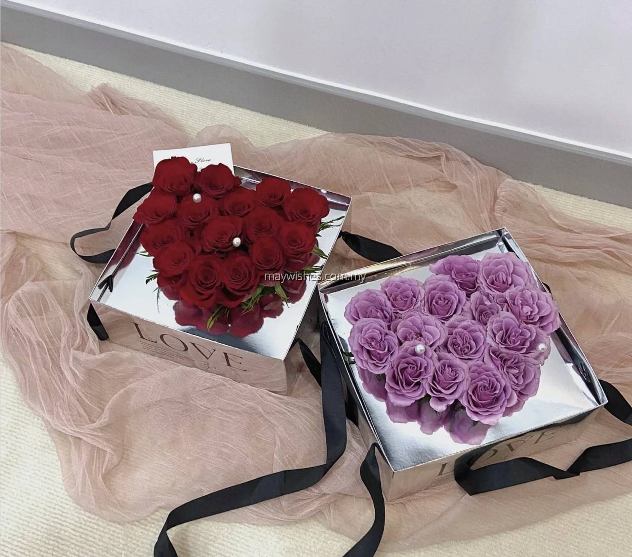 Red Rose Love Box
